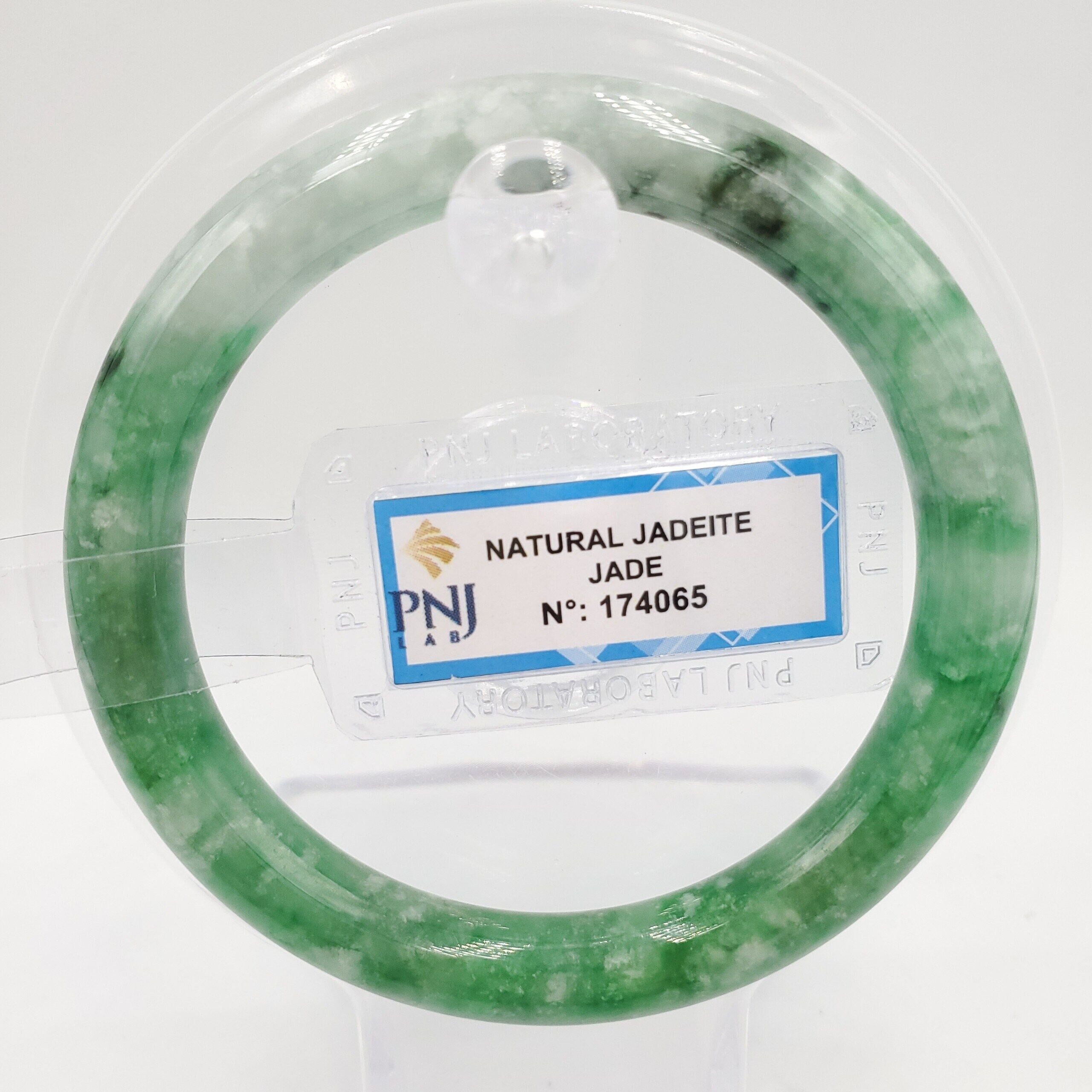 jadeite bangle with certificate